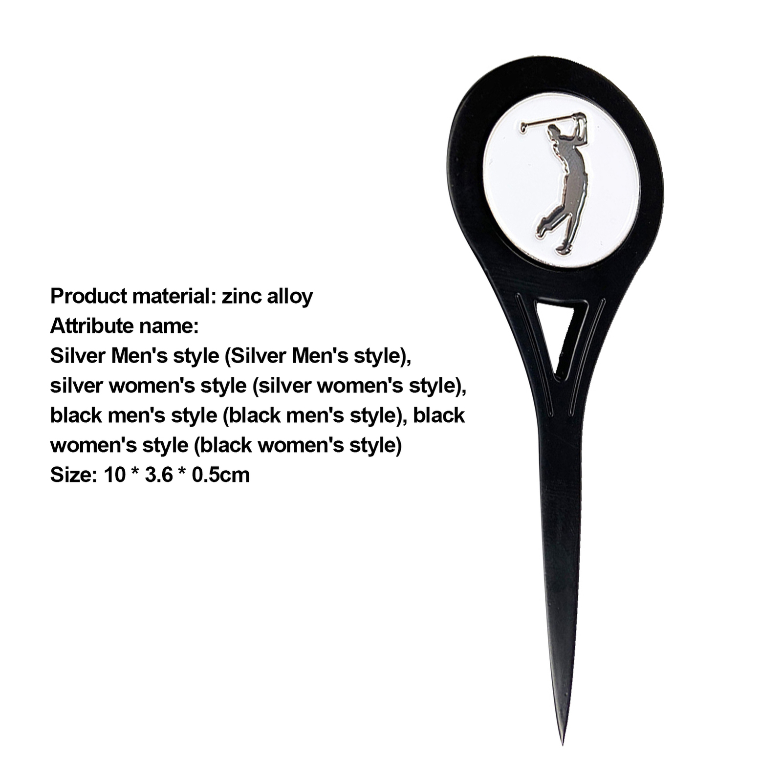 Divot Tool Reusable Wear-resistant Pitch Mark Repair Tool Ball Marker ...