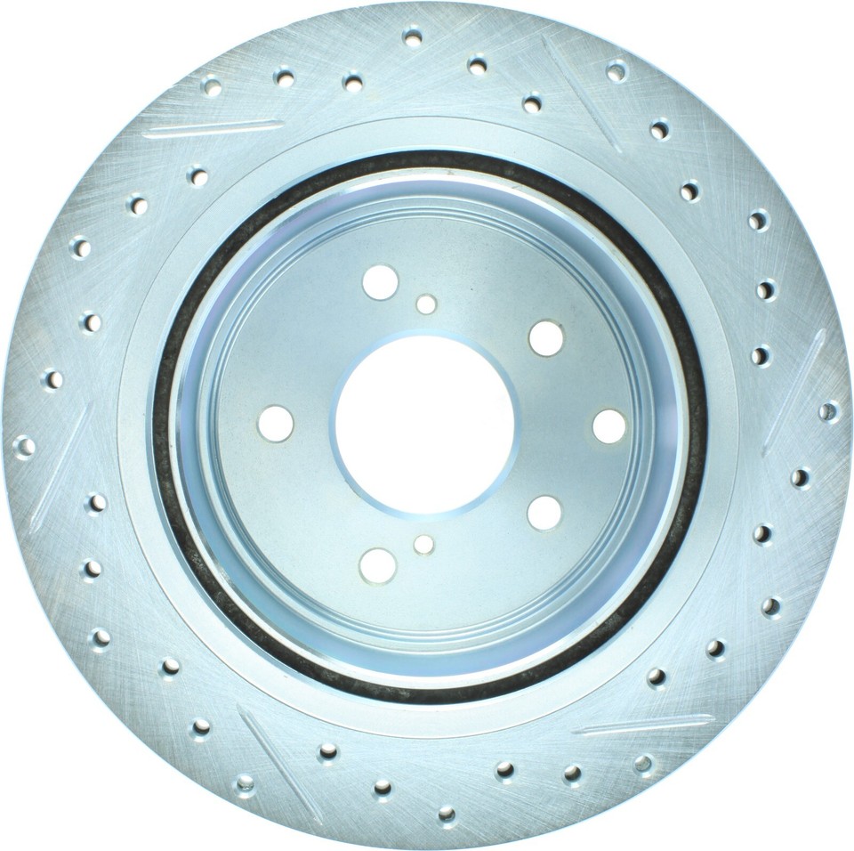 StopTech Select Sport Drilled & Slotted Rear Brake Rotor for 89-96 ...