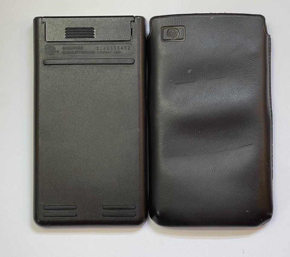 HP Hewlett Packard 32SII RPN Scientific Calculator W/ Case - Keyboard ...