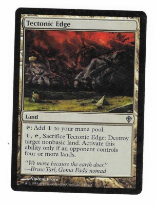 Tectonic Edge Worldwake 145 LP Magic The Gathering Single Card | eBay
