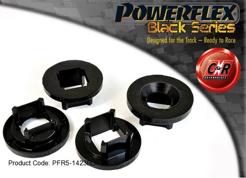Powerflex Black Rear Subframe rear Bush Inserts for BMW X6 F16 15on ...