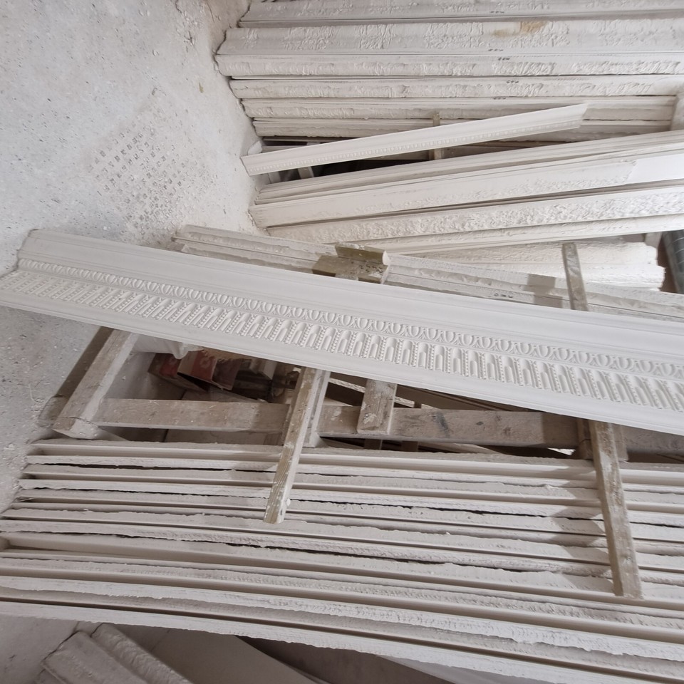 Victorian Cornice/Coving Projection 115mm/Depth 315mm 3 metre length 8 ...
