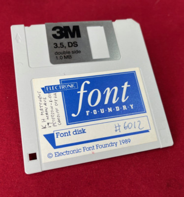 Eff Oxford Font & Fontfx pour Acorn Risc OS 3.5 " Disquette | eBay