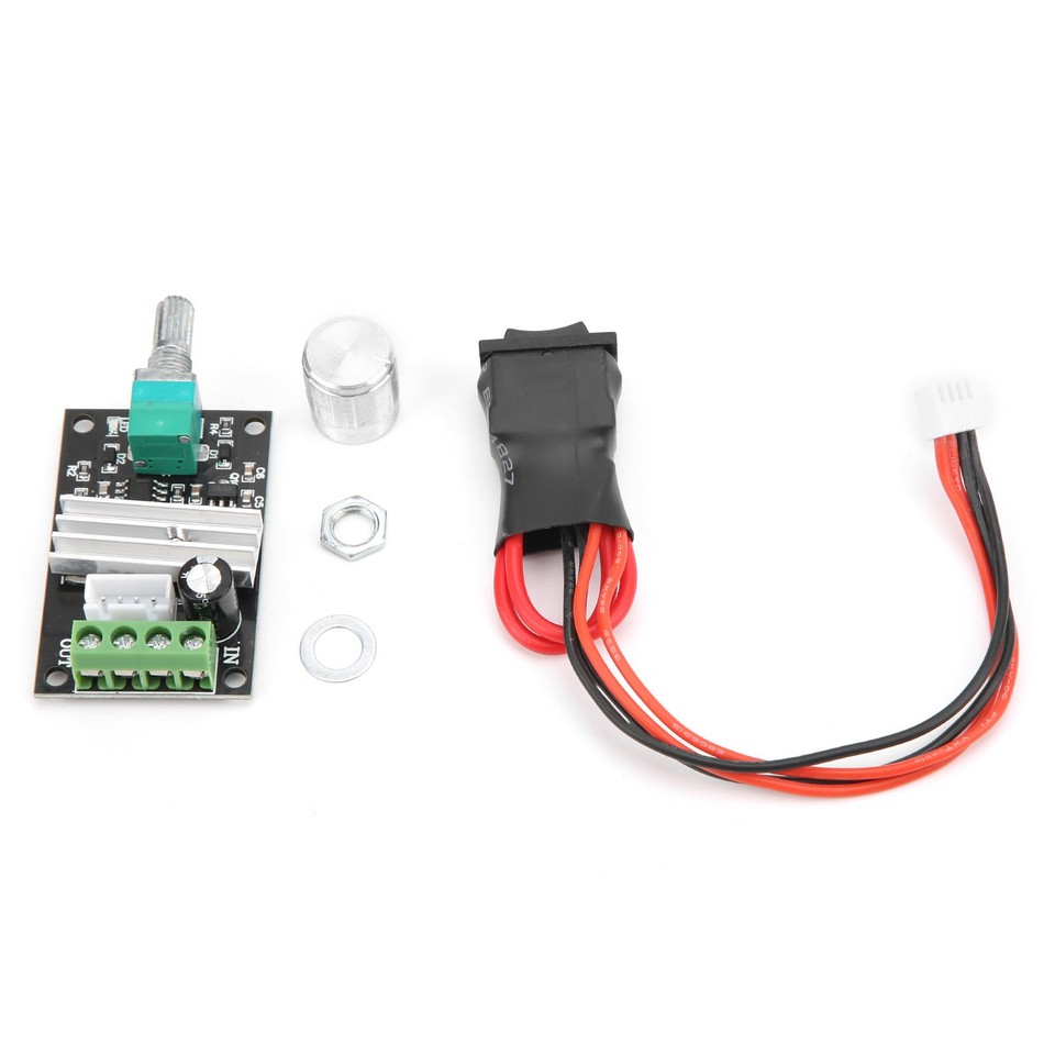 DC Motor Speed Control Module PWM Adjustable Switch CW CCW Controller ...