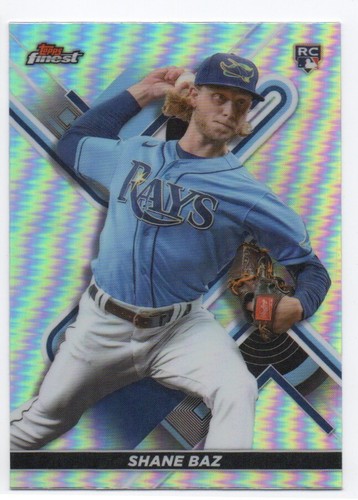 Shane Baz 2022 Topps Finest Refractor Rookie RC #4 | eBay