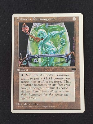 Ashnod's Transmogrant MTG Card Magic The Gathering Chronicles Light ...