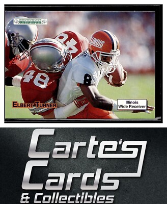 Elbert Turner 1992 Gridiron #42 Illinois Fighting Illini | eBay