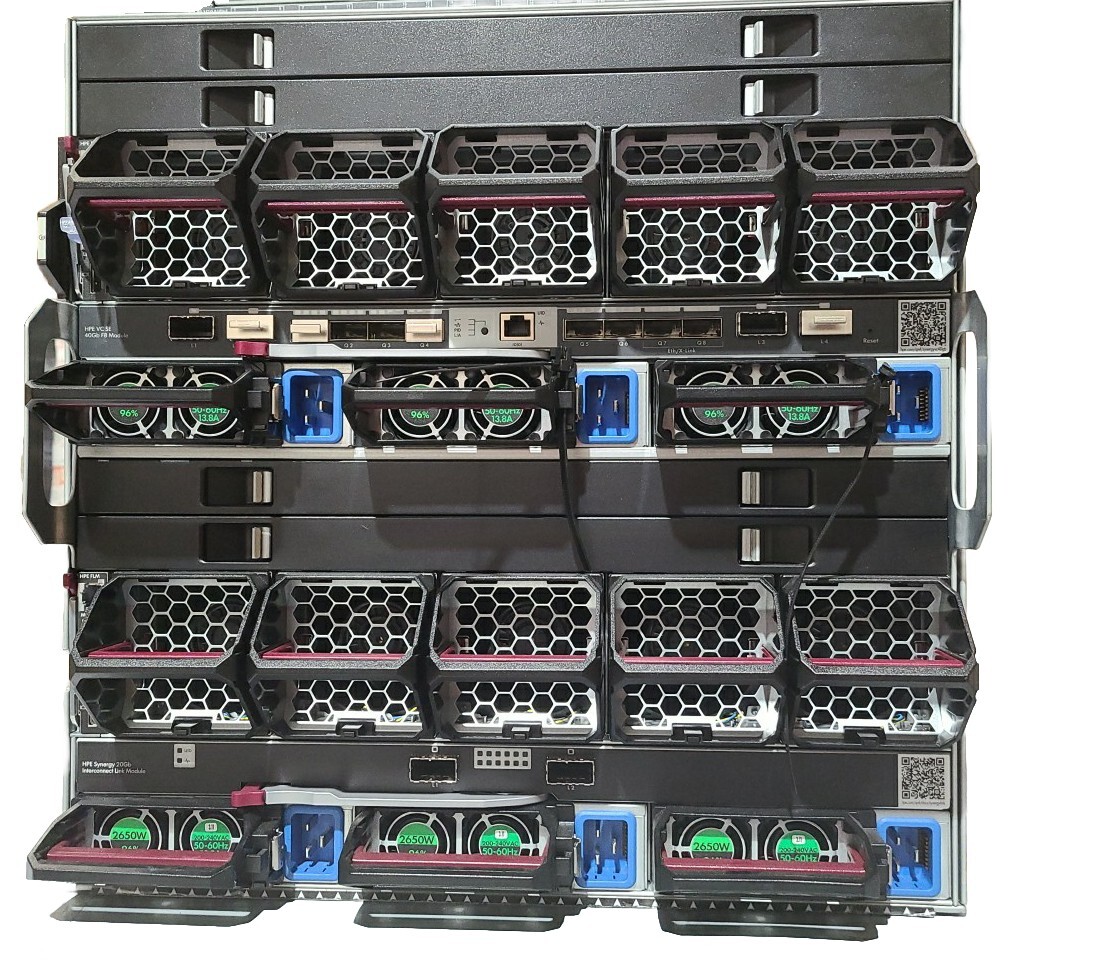 Synergy 12000 Frame Chassis w/10x Fans & 6x 2650W PSU HPE 797740-B21 | eBay