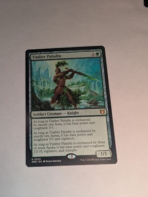 1x Timber Paladin NM Eng MTG - Commander : WOE | eBay