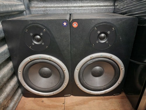 (2) M-AUDIO STUDIOPHILE BX8 POWERED STUDIO MONITORS | eBay