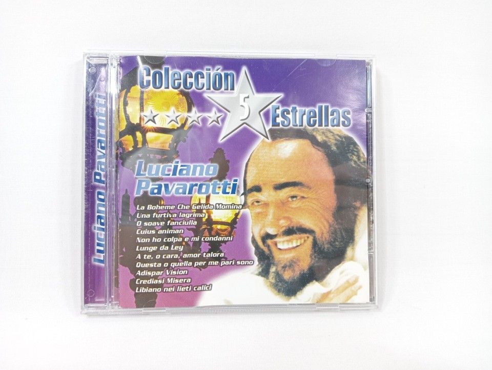 Luciano Pavarotti Estrellas CD Disk Italian Opera Singer Music ...