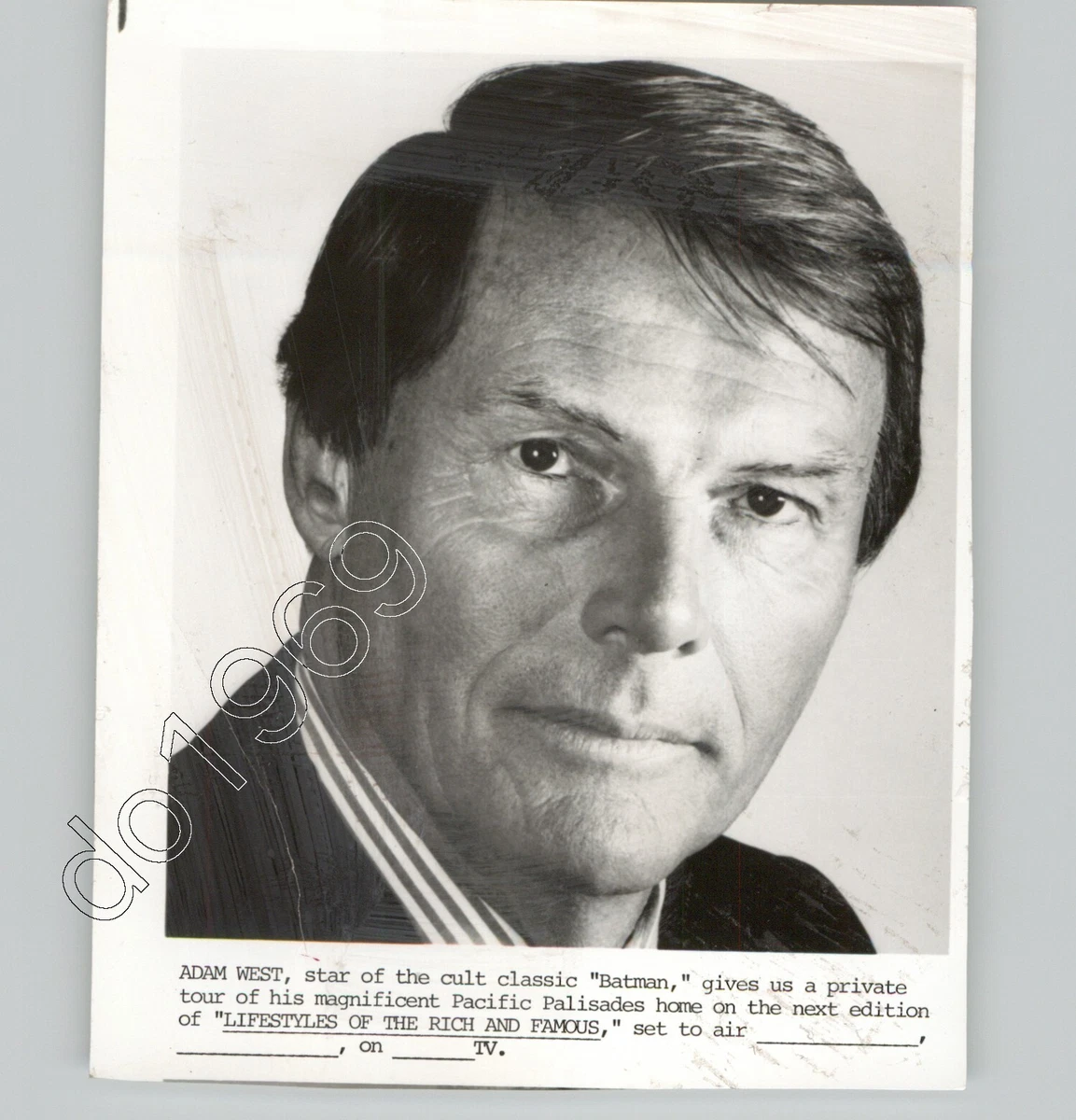 Adam West Batman Headshot