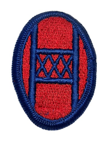 Vietnam Era U.S. Army 30th Infantry Division Color Merrowed Edges Patch ...