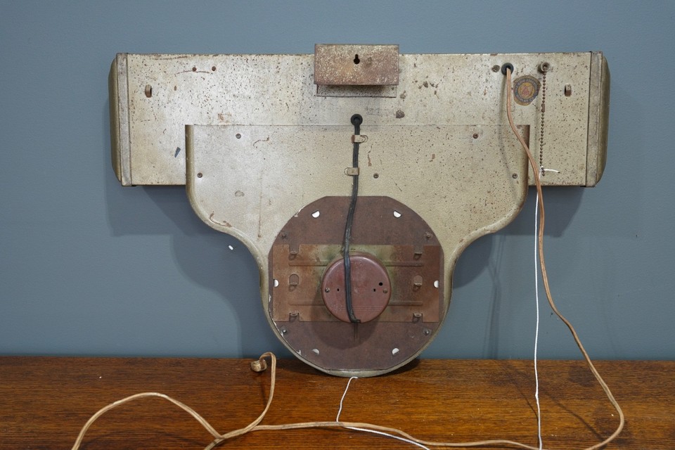 Vintage Locksmith Art Deco Sign Clock Ohio Advertising Display Antique ...