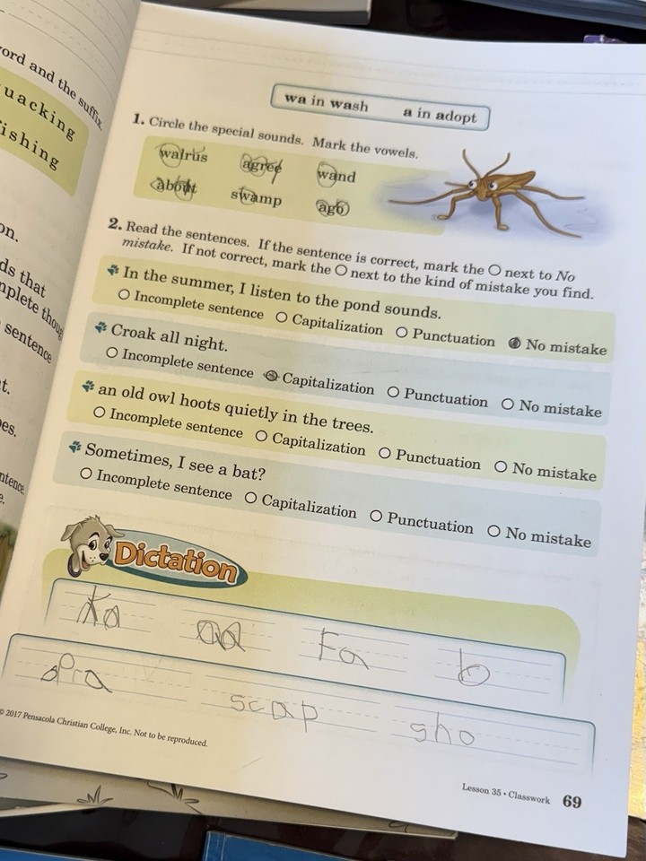 Abeka 2nd Grade Curriculum Spelling Reading Arithmetic Science History ...
