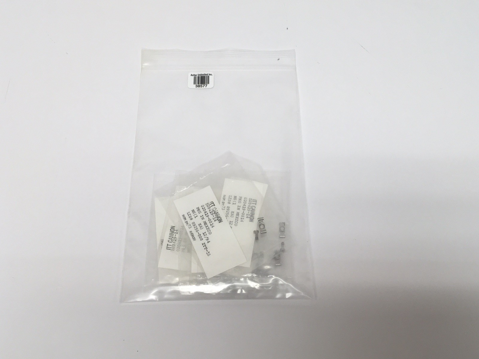 8 NEW ITT Cannon M85049/48-1-8F DB24659-2 Mil-Spec Shielded Connector ...