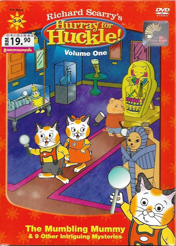 Richard Scarry Busytown Mysteries Hurray for Huckle DVD Season 2 V.1 ...