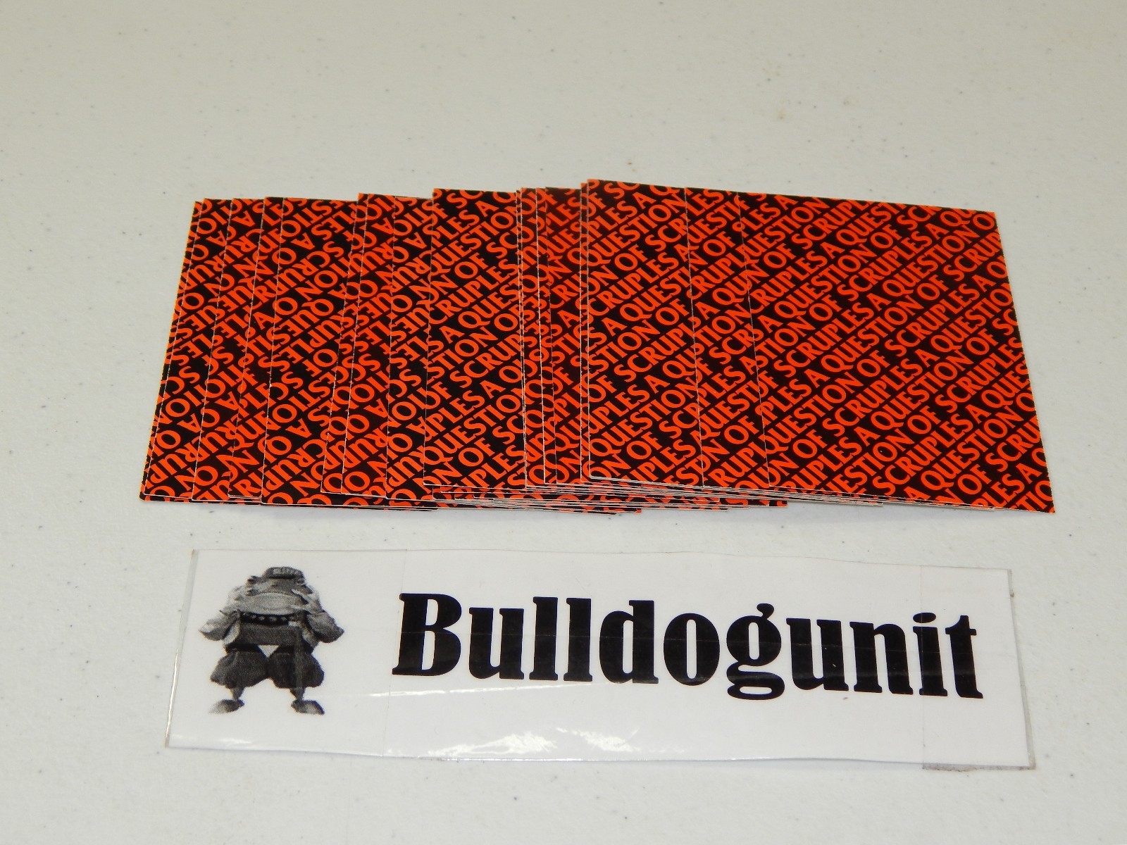 1984 A Question of Scruples Board Game Replacement Orange Cards Only | eBay