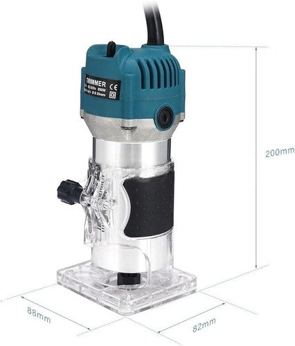 110V Router Tool Wood Trim Router 30000RPM Electric Hand Trimmer Palm ...