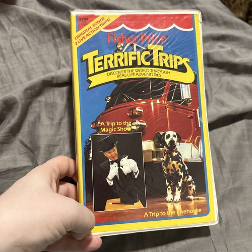 VHS Fisher Price Terrific Trips: A Trip to the Firehouse-Magic Show ...