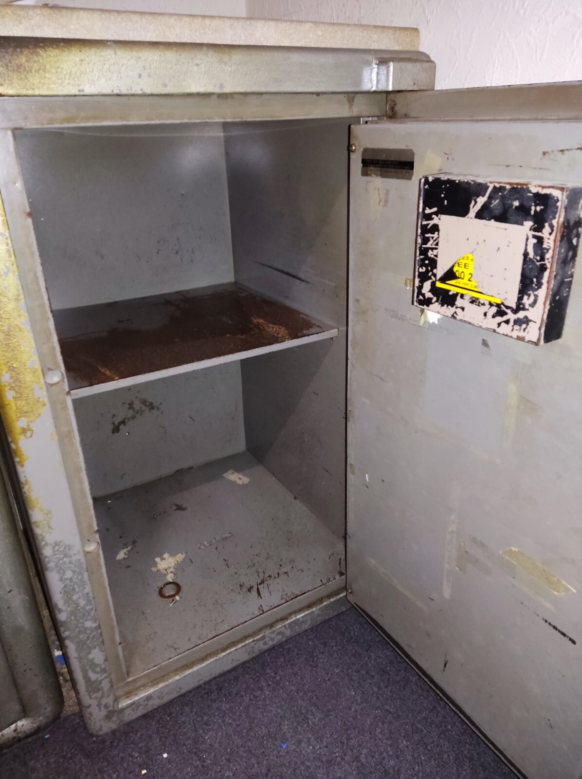 Large vintage safe with key | eBay UK