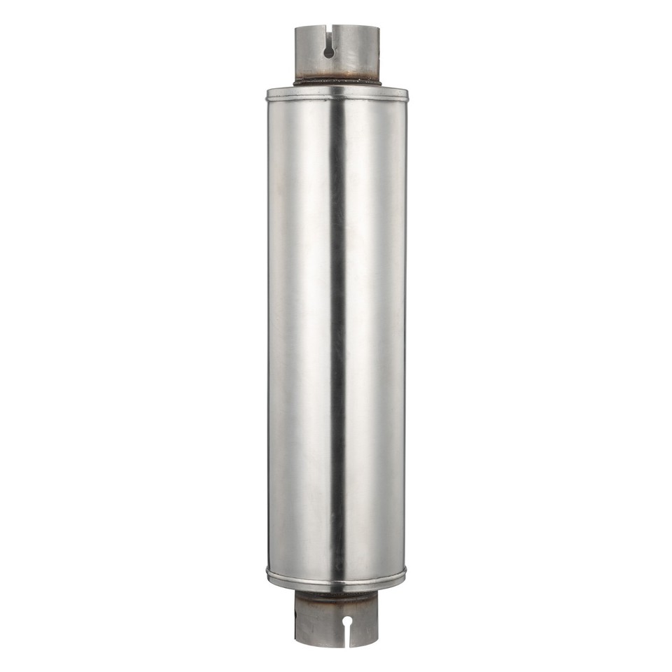 5" Inlet / outlet Stainless Steel Performance Hi-Flow Diesel Muffler 24 ...