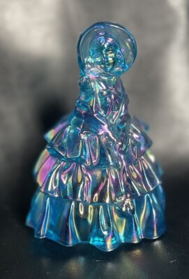 Vintage Wheaton Carnival Glass Lady | eBay