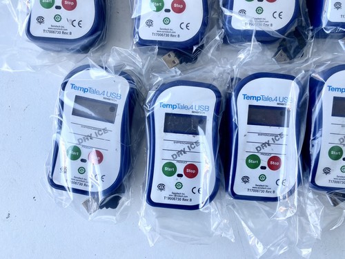 Lot of 14 Sensitech TempTale USB 4 Temperature Recorders T17006730 REV ...