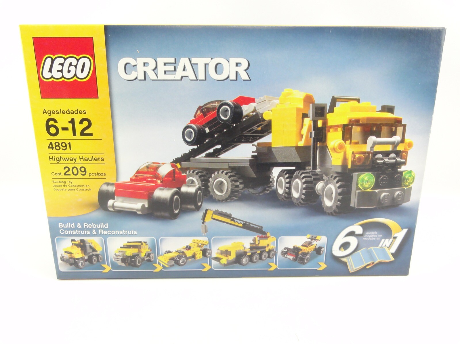 Lego Creator #4891 Highway Haulers 100% COMPLETE Set Manual+Box ...
