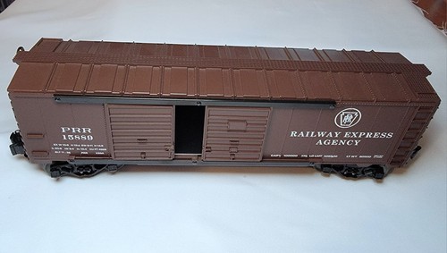 LIONEL TRAIN PRR REA PENNSYLVANIA DOUBLE DOOR RAILWAY EXPRESS BOX CAR ...
