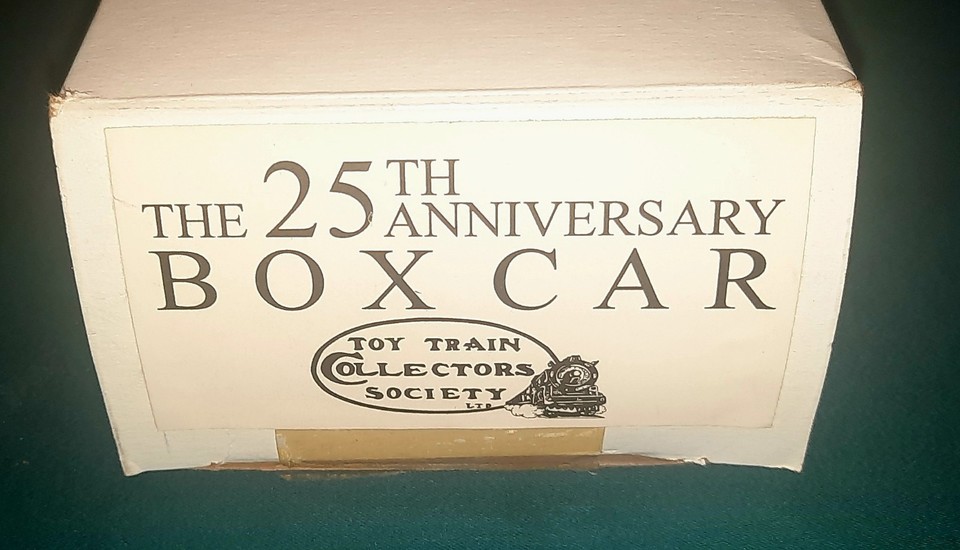 RARE HTF Toy Train Collectors Society Of Rochester NY 25th Anniversary ...