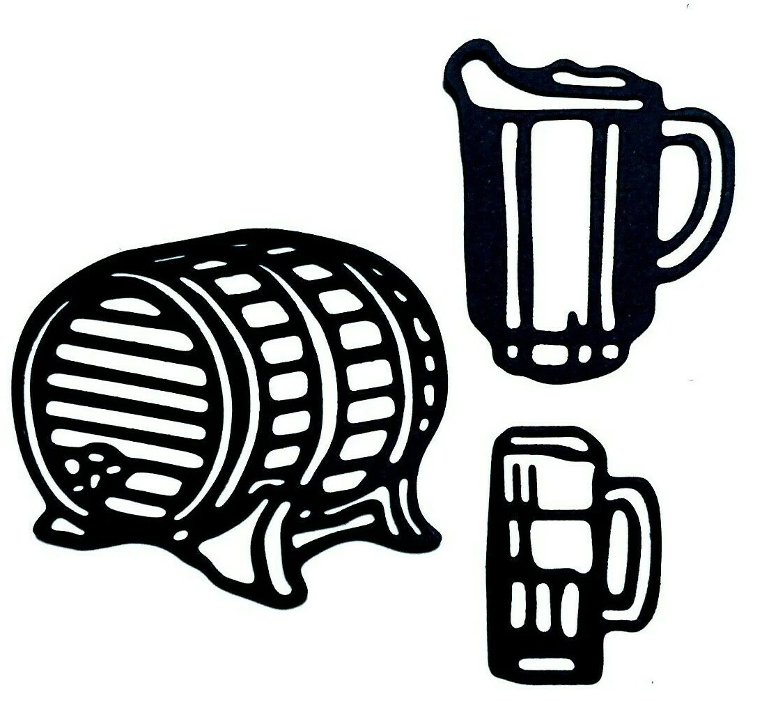 Beer Pitcher Silhouette