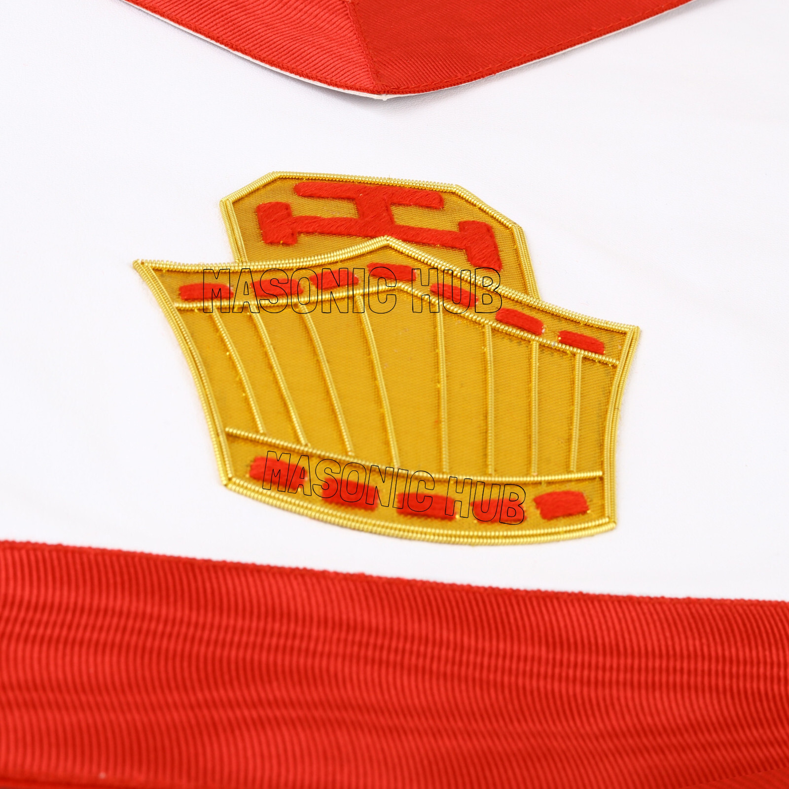 RAM APRON - Past High Priest 100% Lambskin Apron - Royal Arch Aprons ...