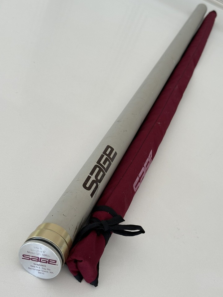 **SUPER RARE** VINTAGE SAGE LL 5wt 8’6”in FLY ROD!! | eBay