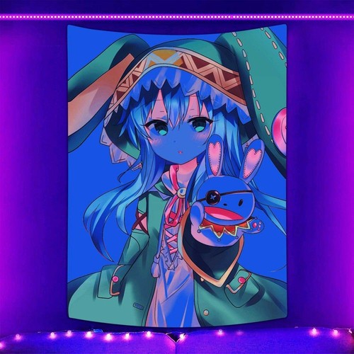 DATE A LIVE Himekawa Yoshino Blacklight Wall Art UV Reactive Poster ...