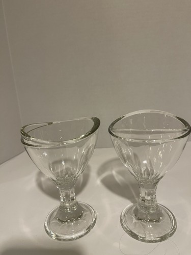 Ocean Glassware Delight Sundae 2 Cups For Ice Cream 5 Ounce Thick Clear ...