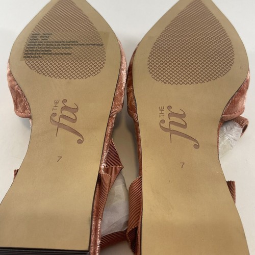 The Fix Flat Porter Pointed Toe Ankle Wrap With Pearls Black - Select ...