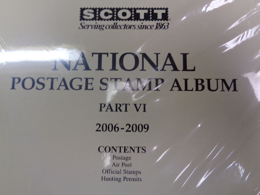 Scott US National Stamp album collection pages supplement 2006-2009 pt ...