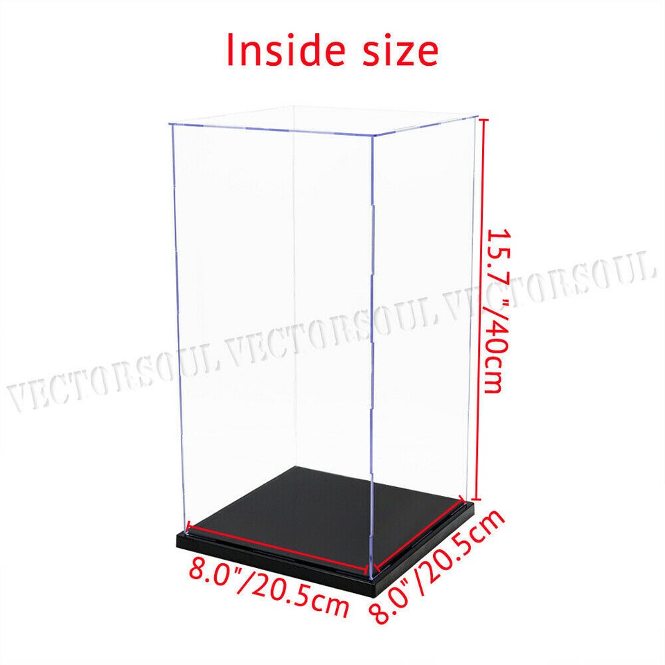 Acrylic Display Case Dustproof Box 1/6 Action Figures Large ...