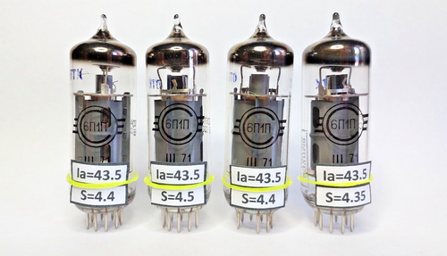 US Stock! 6P1P 6P1 MATCHED QUAD (4pcs) SVETLANA TUBES / VALVES NEW NOS ...