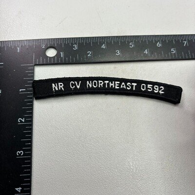 US Navy Reserve NR CV NORTHEAST 0592 Tab Patch (Rocker, UIM) 45H | eBay