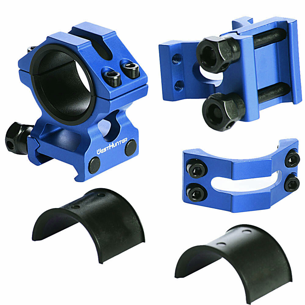 WestHunter Universal Tactical Rifle Scope Mounts 25.4/30mm Picatinny ...