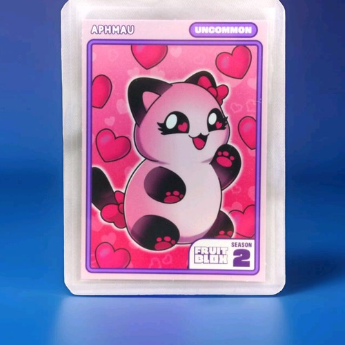 KC Cat Aphmau Season 2 Fruit Blox Trading Card TCG CCG VIDCON 2024 ...