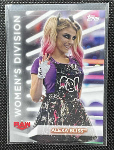 Alexa Bliss WWE RAW Topps 2021 Women's Division Wrestling Trading Card ...