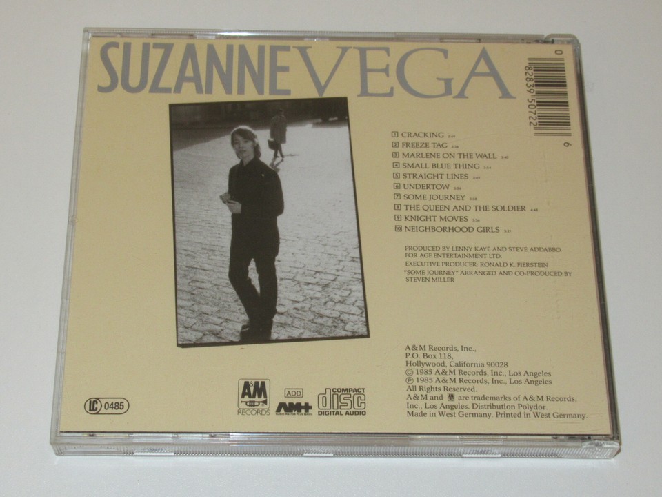 Suzanne Vega ‎– / A&M Records - 395072-2 CD Album | eBay
