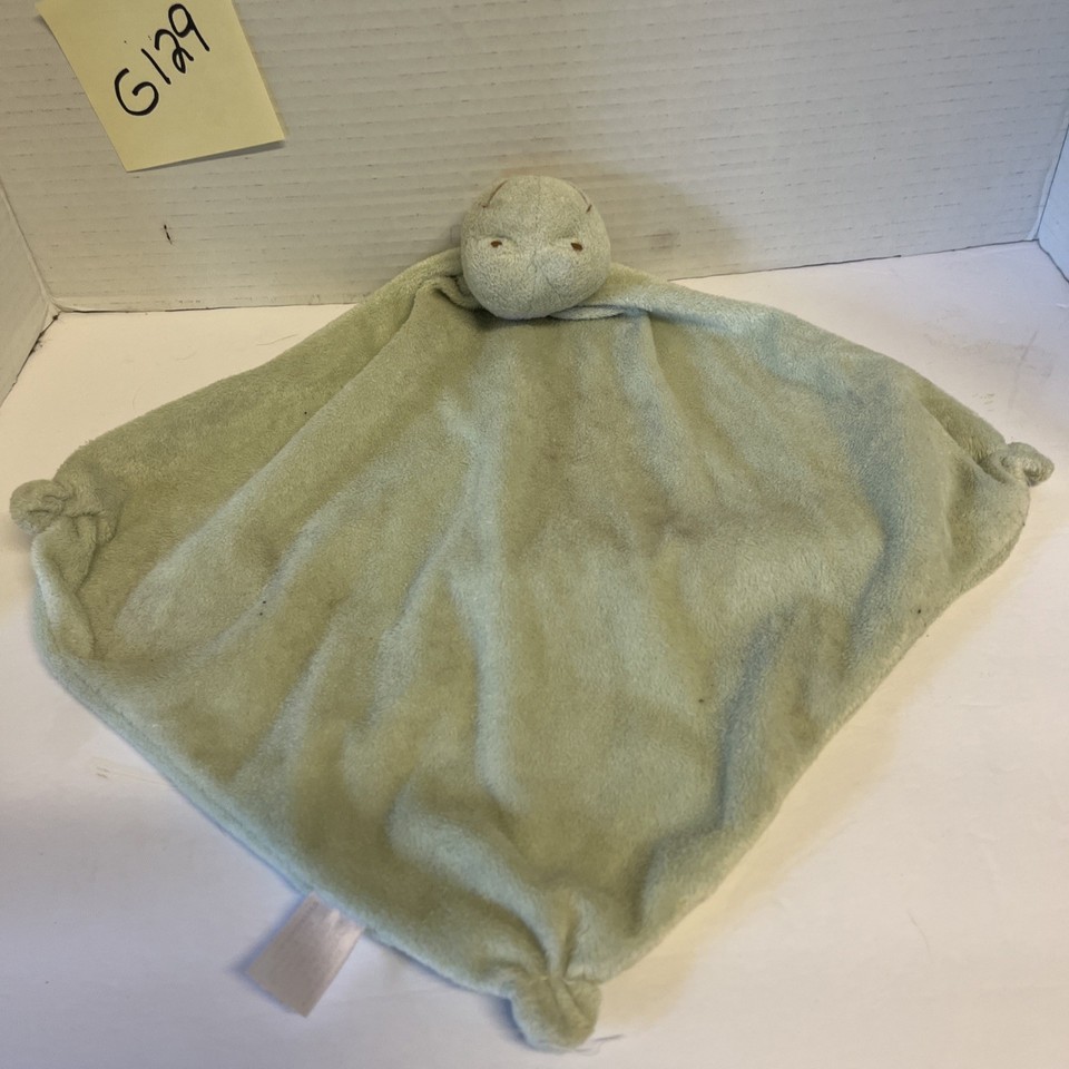 Angel Dear Green Frog Baby Knotted Security Blanket Lovey | eBay