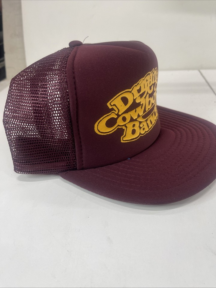Rare Drifting Cowboy Band Truckers Cap/Hat 70s, Snap Back Broken. | eBay