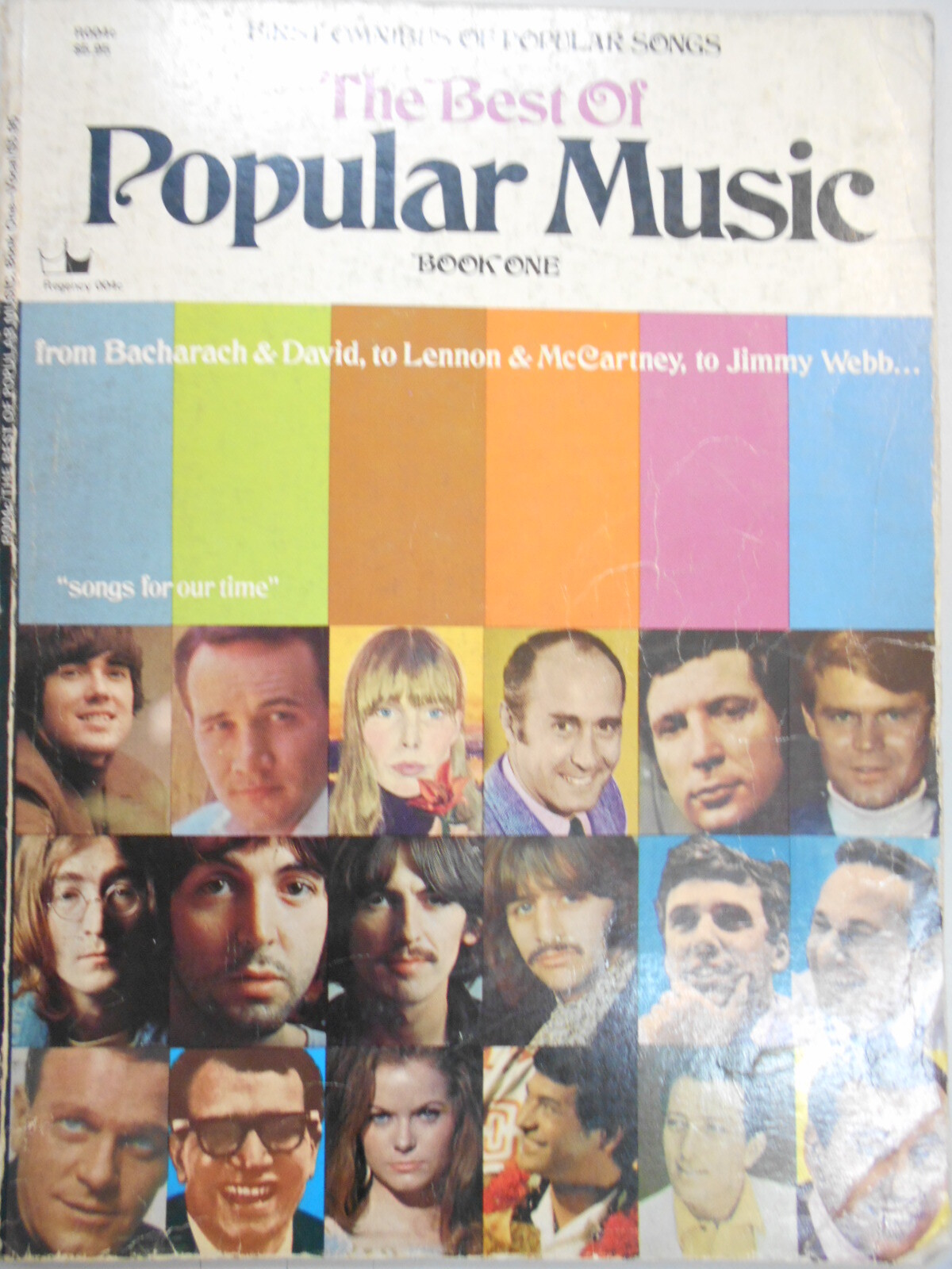 best of popular music book one first omnibus of popular songs aavv ...