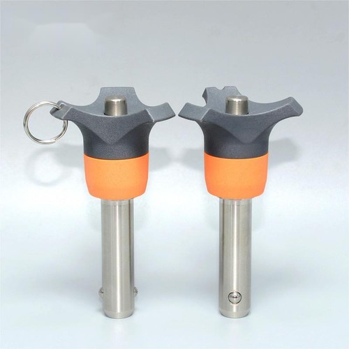 1Pc Dia 6/8/10/12/16 Ball Lock Pins Quick Release Pins Button Type Self ...