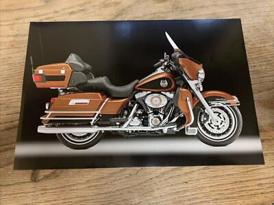 Harley Davidson post poster 15" x 10.25" 2008 FLHTCU Wlectric Glide ...